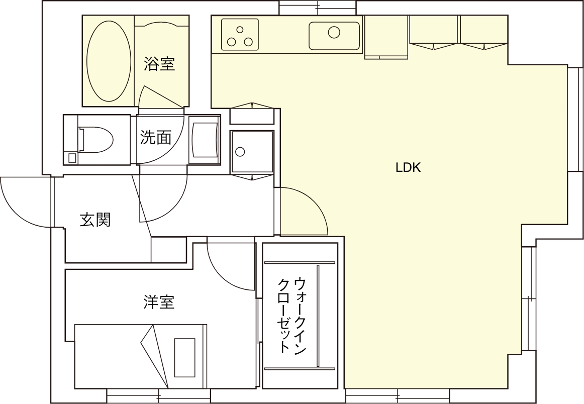 新宿区のリノベーション事例｜ライファ大塚